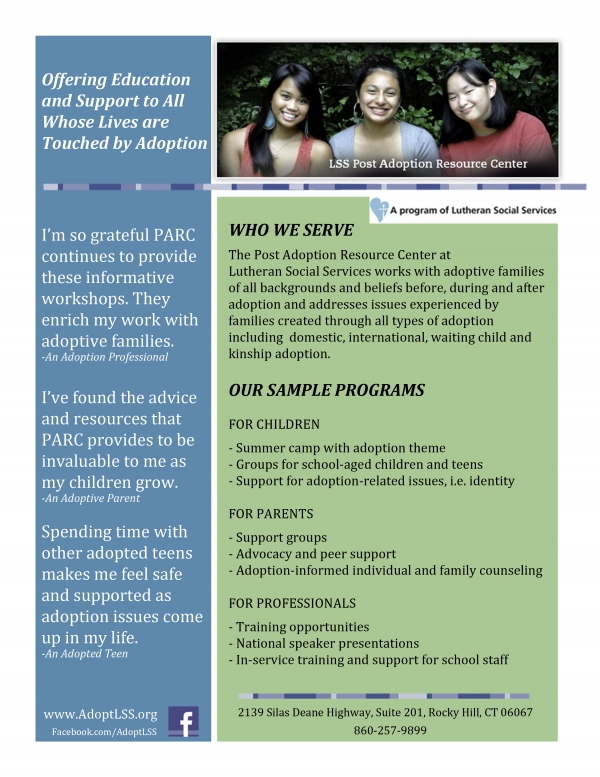 LSS Post Adoption Resource Center: Kids & Family Client Links